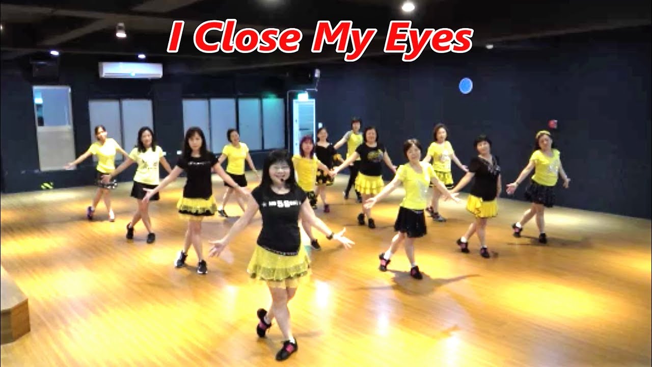 I Close My Eyes｜Line Dance by Hazel Pace｜Demo & Walkthru｜當我閉上雙眼｜含導跳｜4K ...