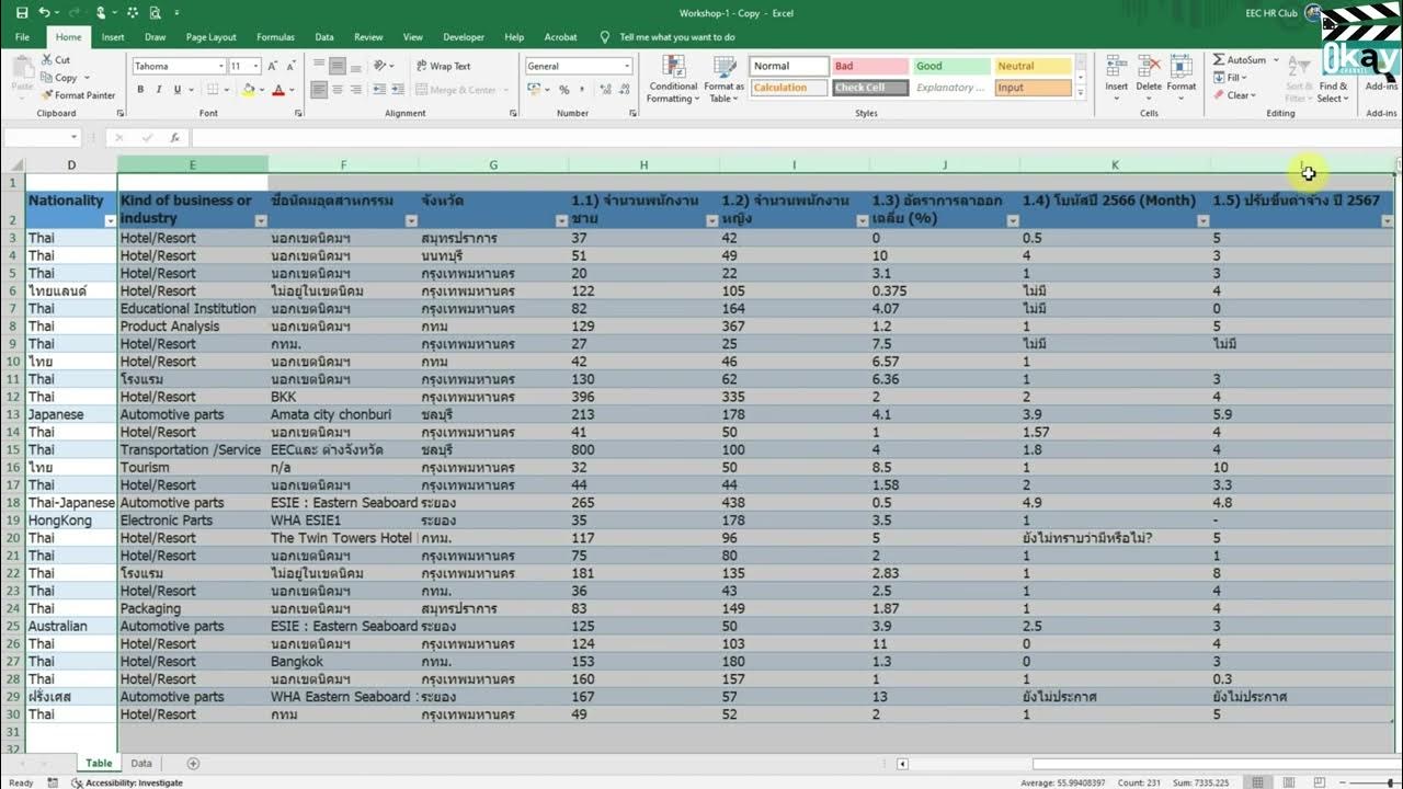 EP.1 Excel-Data Cleansing - YouTube
