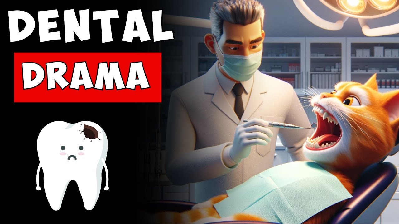 Candy Catastrophe: Cat's Dental Nightmare 🍬🦷 ~(=^‥^)/ - YouTube