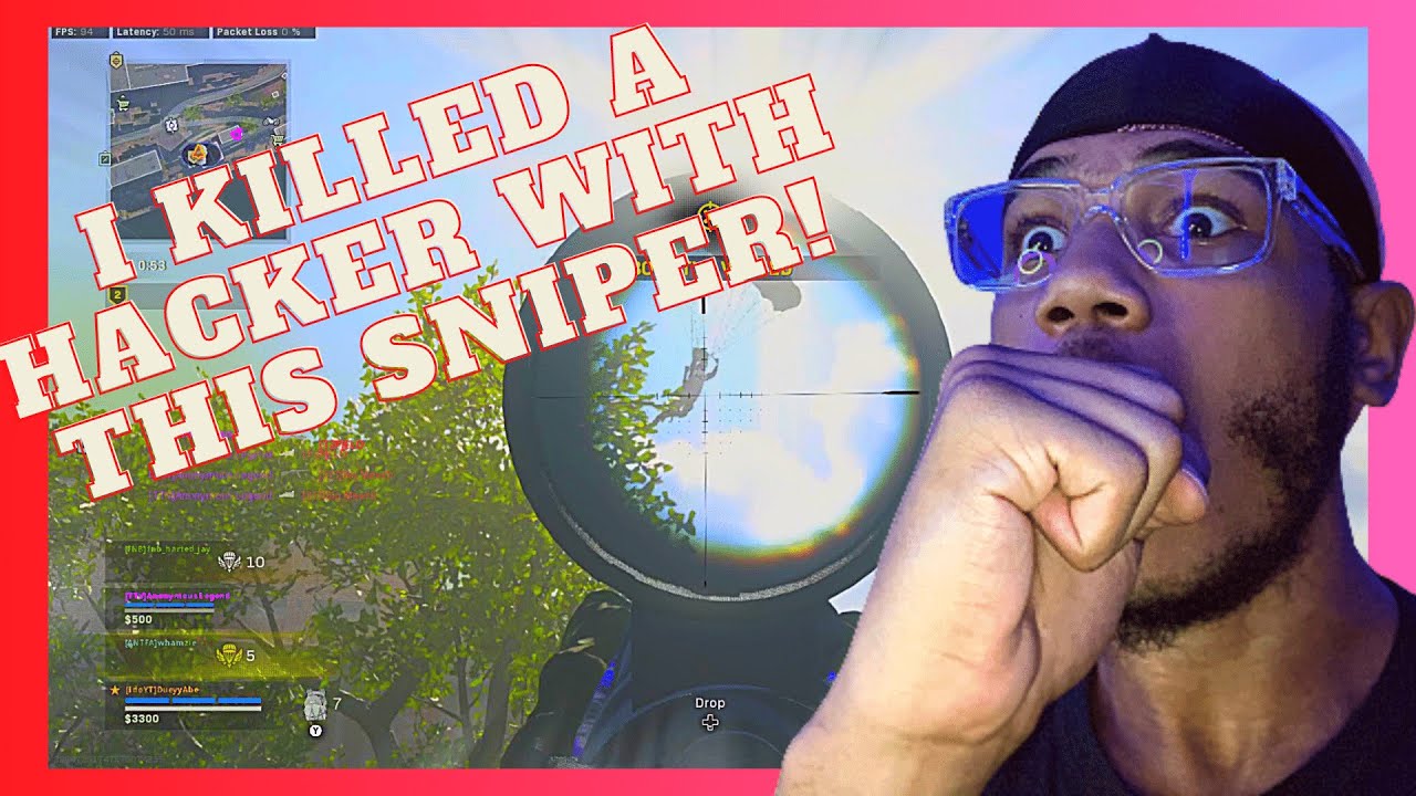 I killed a Hacker with this sniper setup - YouTube