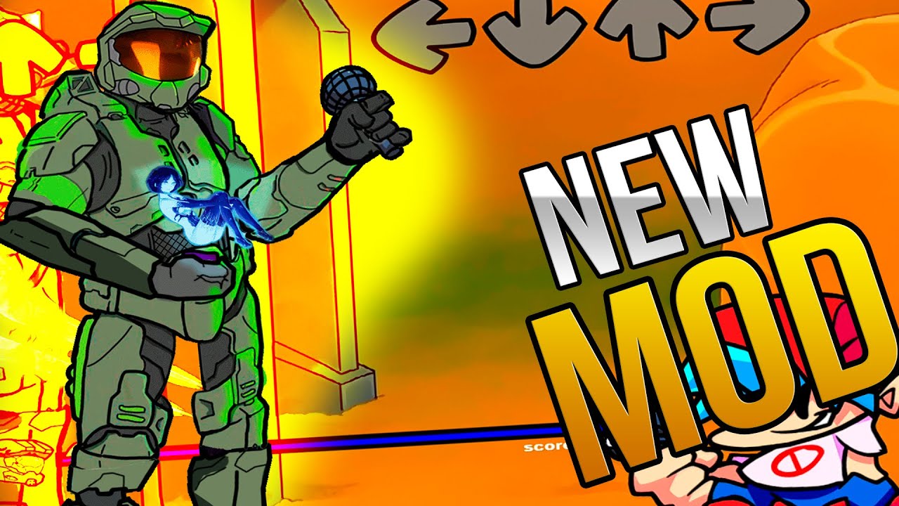 FRIDAY NIGHT HALO | MOD FNF | PRE ALPHA 0.1 by keynnerjsp - YouTube