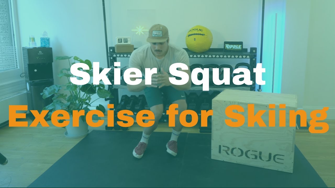 Skier Squat [Exercises for Skiing] - YouTube