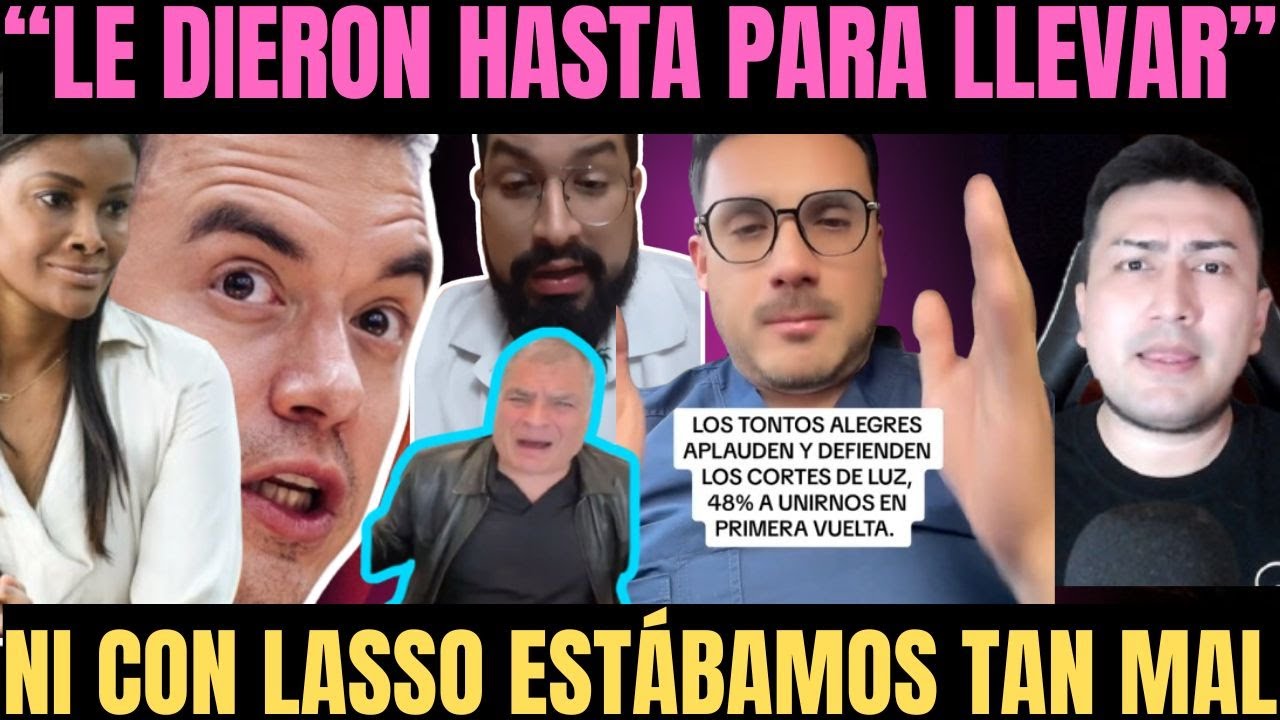 La CAÍDA de Daniel Noboa ¡Es inminente! Los cueros al sol con la pura verdad | Doctor Sergio ...
