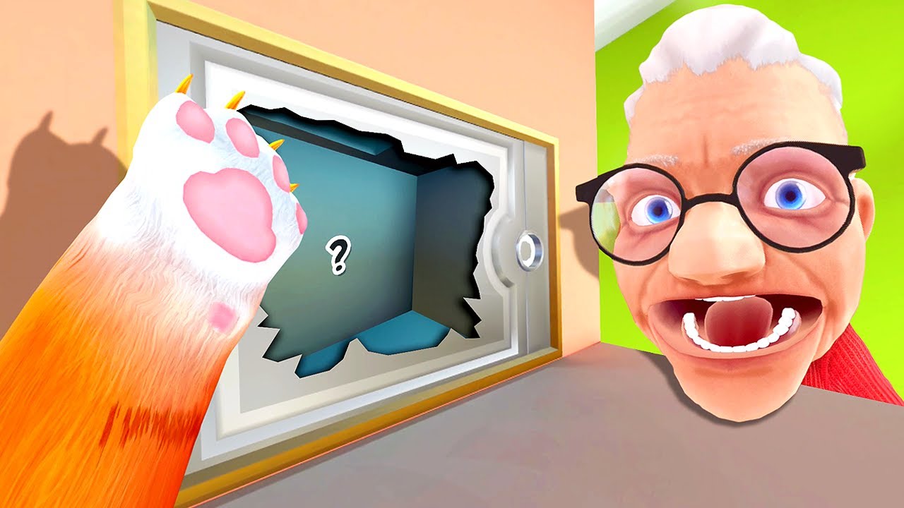 Building a SECRET Base in a Safe - I Am Cat VR - YouTube