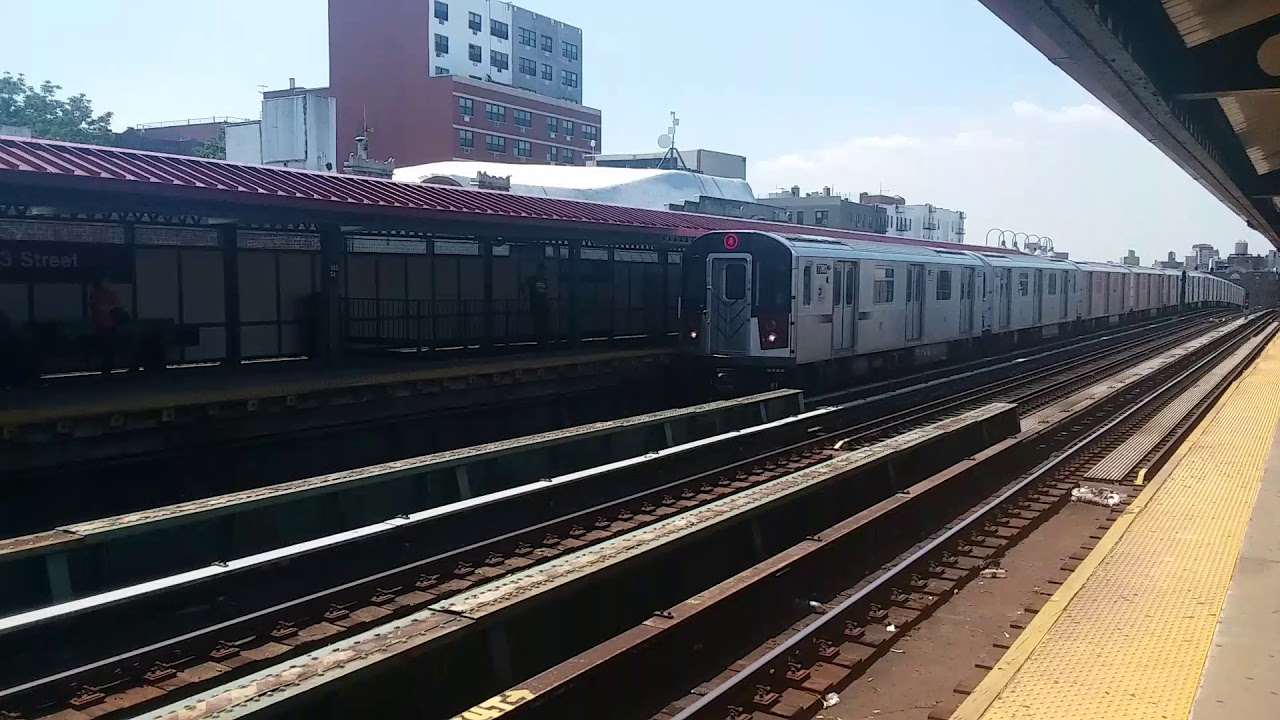 Woodlawn Bound R142A 4 Train Arriving At 183rd Street - YouTube