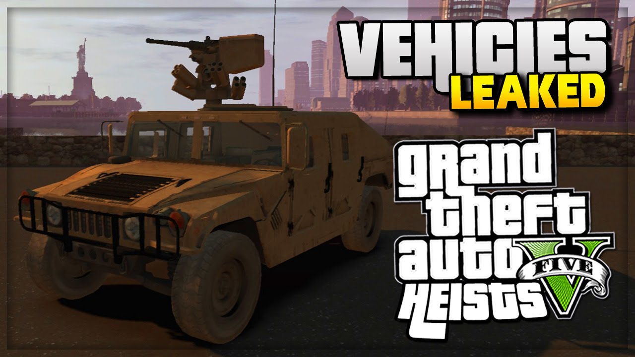 GTA 5 Heist DLC Update - All New Cars Heist/Vehicle Leaked Images! (GTA ...