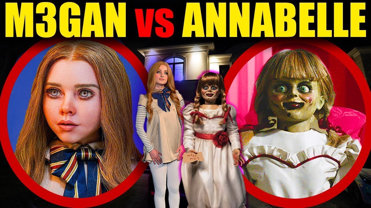 Si ves M3GAN vs ANNABELLE en la vida real, ¡CORRE! (¡Pelea de muñecas ...