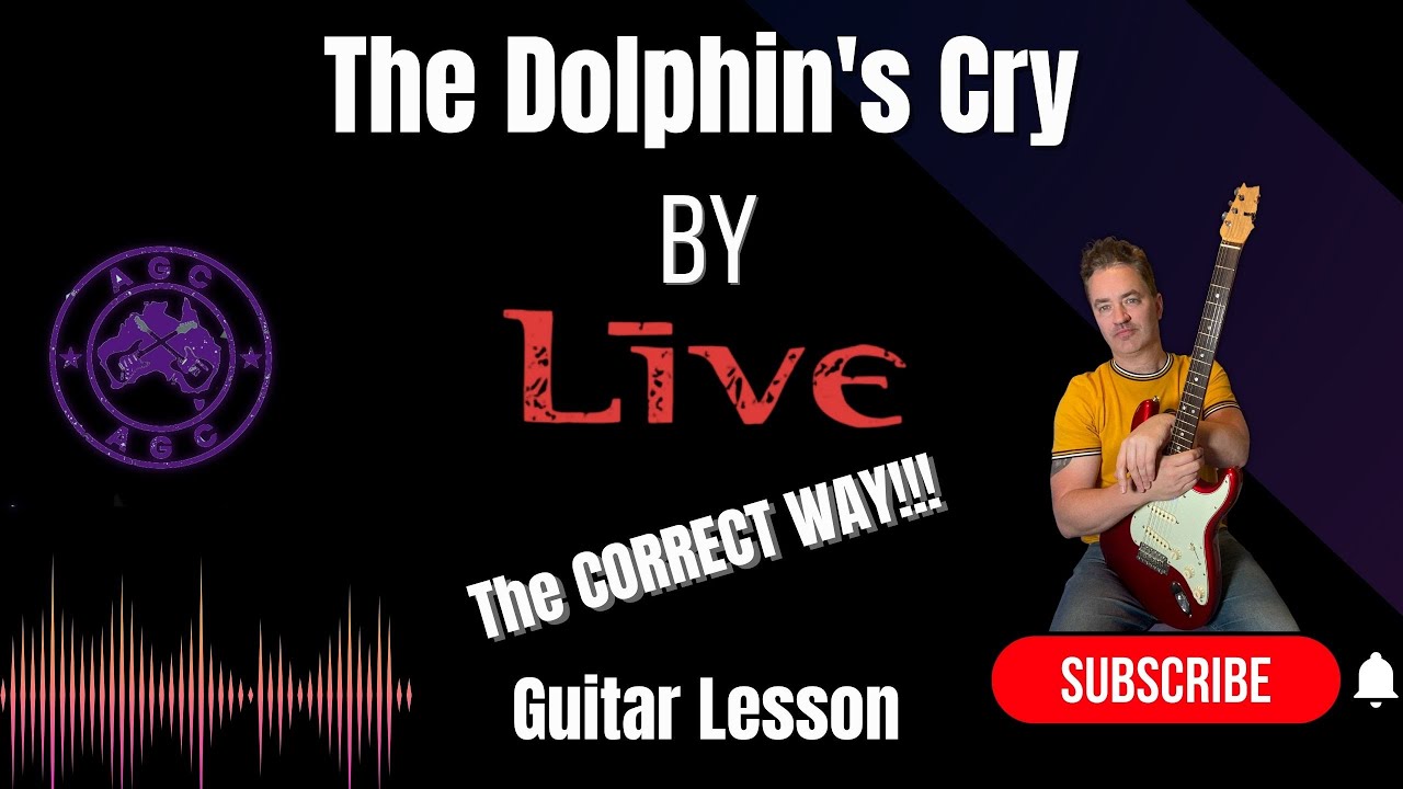 The Dolphin's Cry by Live, guitar lesson. The CORRECT way - YouTube