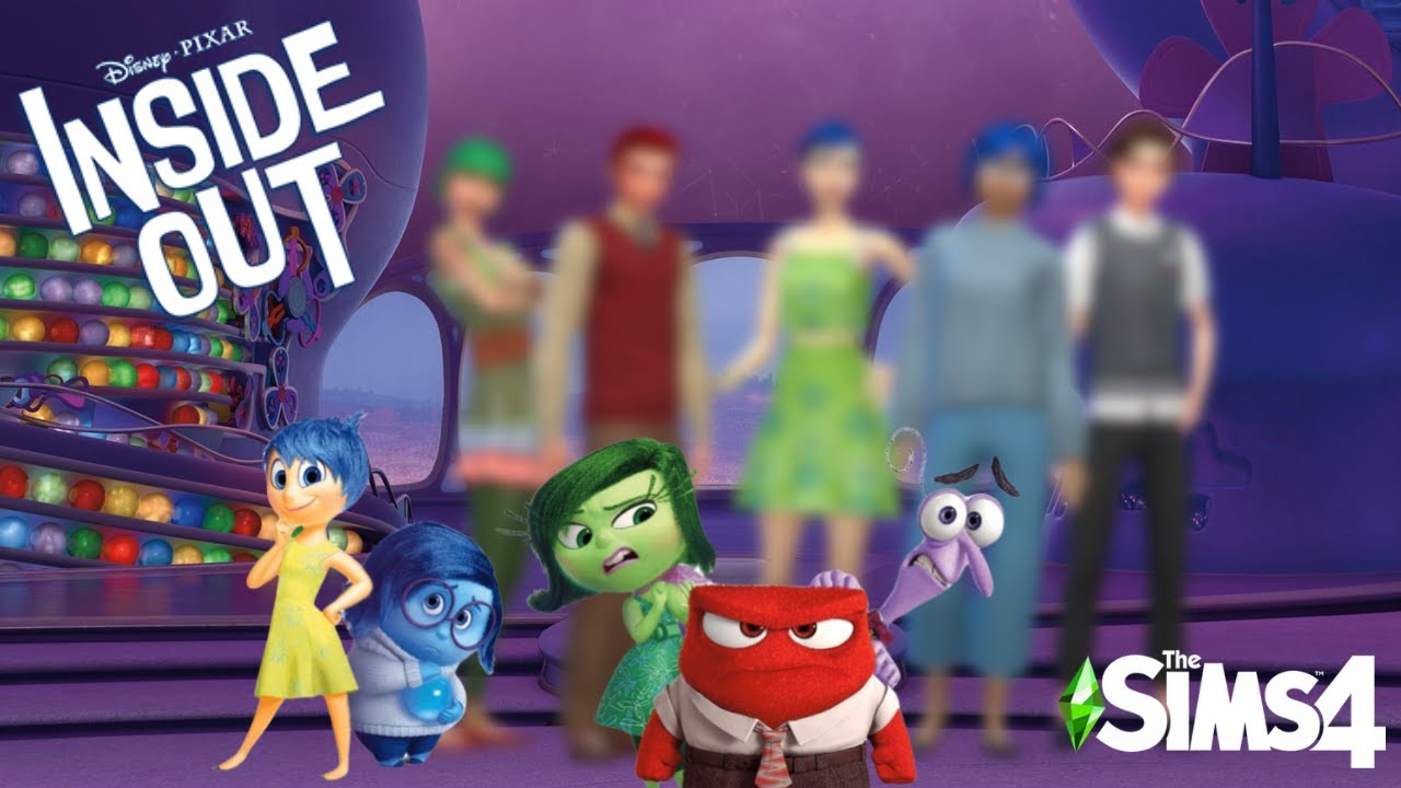 Making Inside Out Emotions in the Sims 4 | NO CC - YouTube