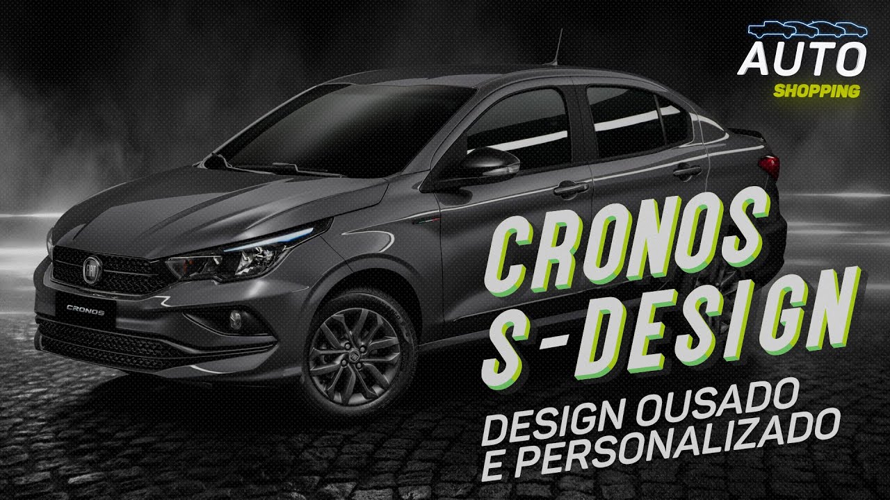 Novo Fiat Cronos S-Design 2020 - Design ousado e personalizado - YouTube