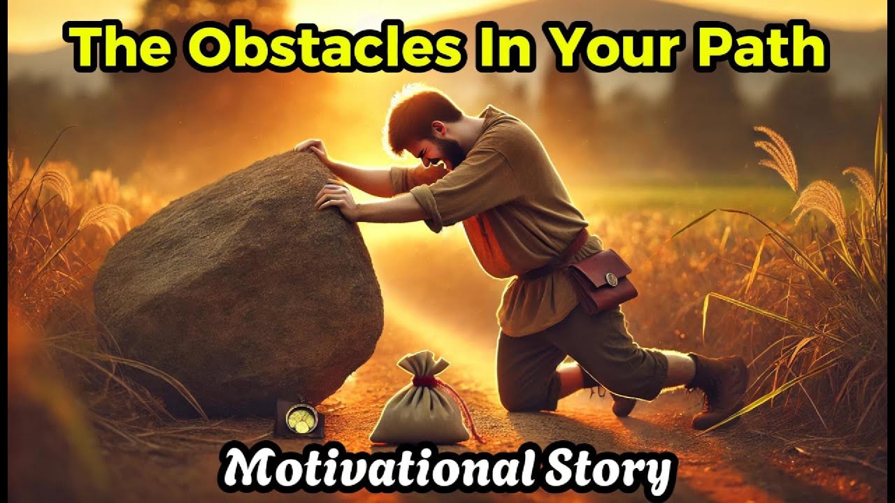 The Obstacles In Your Path – Motivational story - YouTube