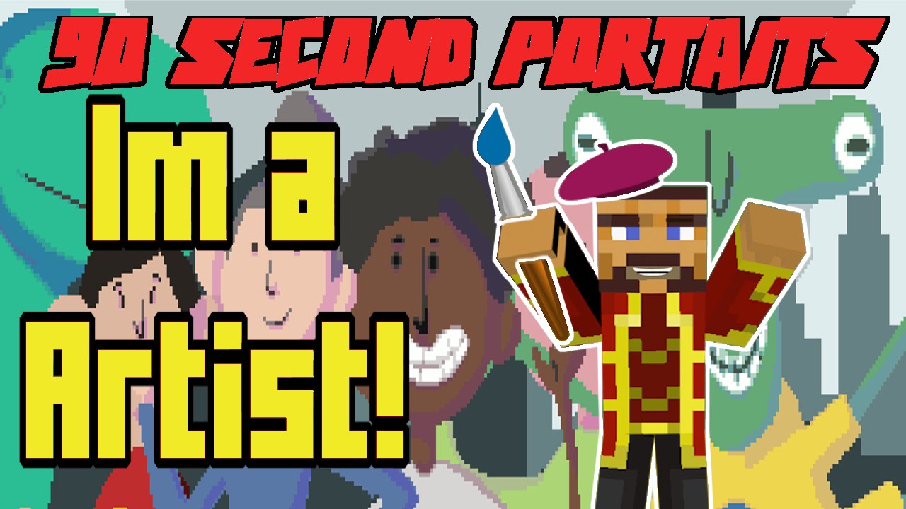 90 SECOND PORTRAITS | I'm a Artist! - YouTube