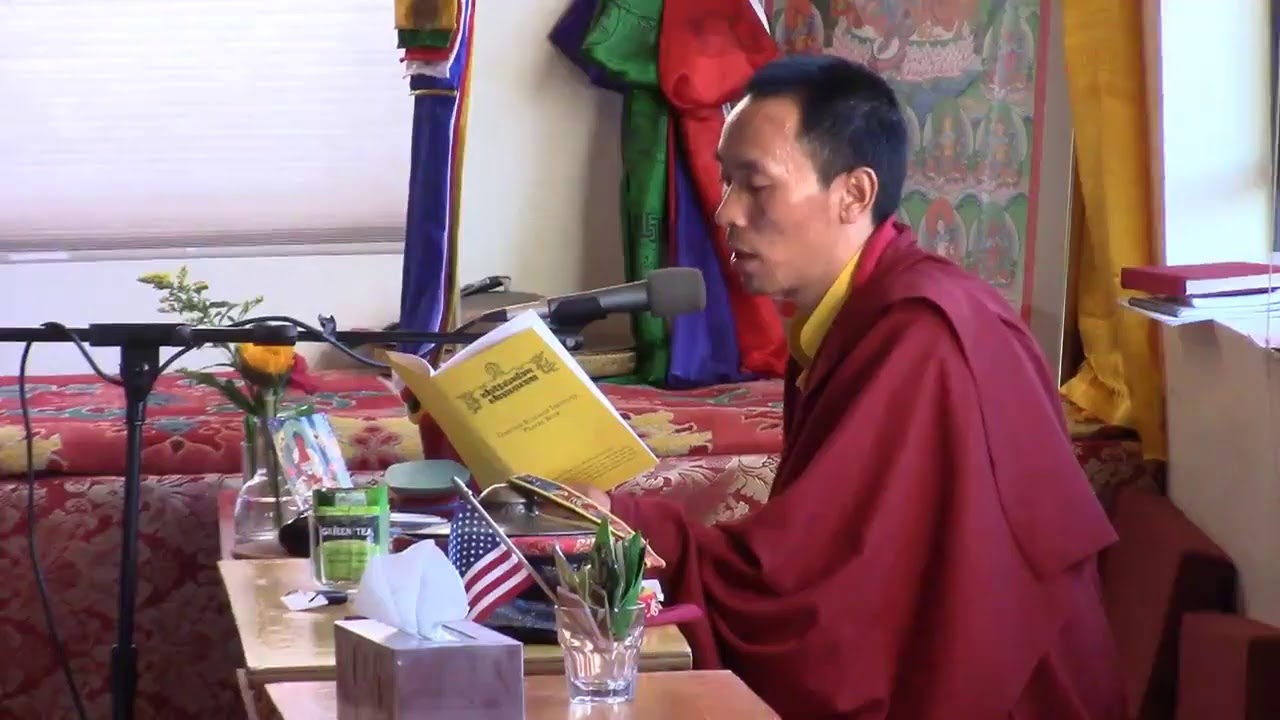Lama Chopa and Burning Away Afflictions Led by Venerable Khenpo Tenzin ...