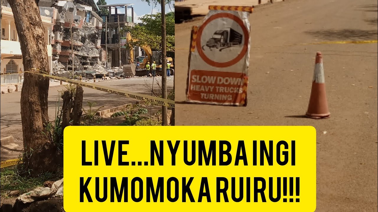Oooooh Noo!!! Nyumba ingi kumomoka Ruiru THUTHA wa wamatangi ...
