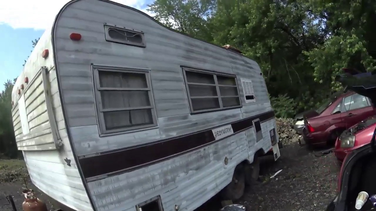 Abandoned Campers i go inside - YouTube