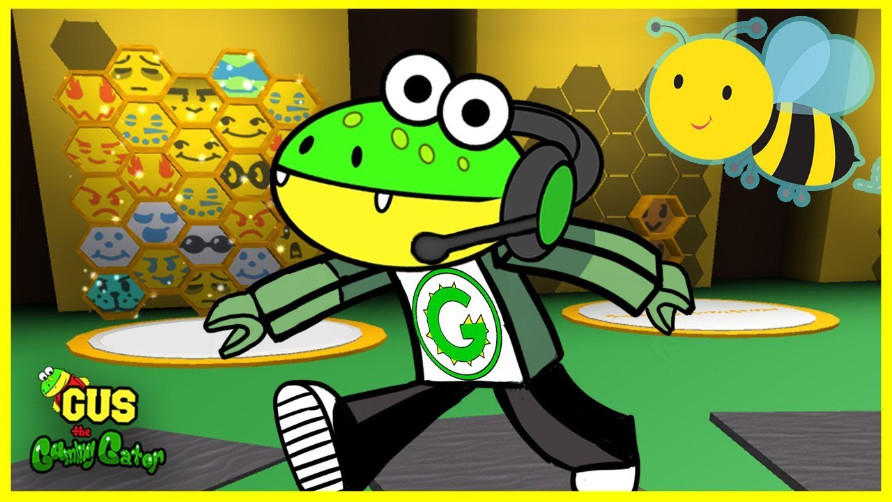 Roblox Bee Swarm I'm A Honey Bee ! Let's Play with Gus the Gummy Gator ...