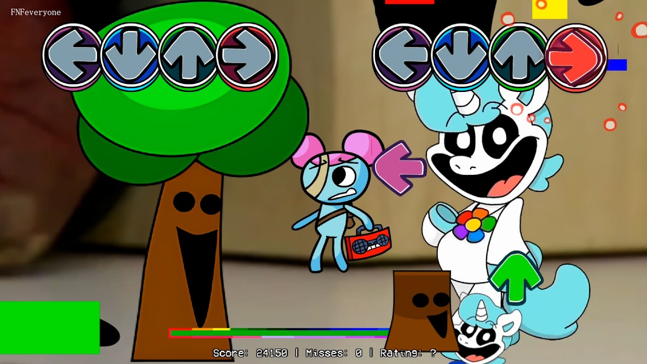 [SWAP] FNF Sprunki Normal All Phases VS Smiling Critters Sings Sliced ...