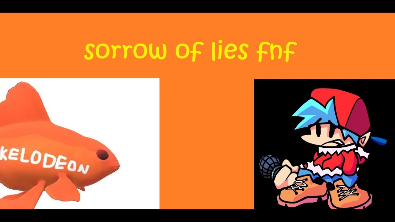 FNF sorrow of lies/lies SpongeBob lost episode - YouTube