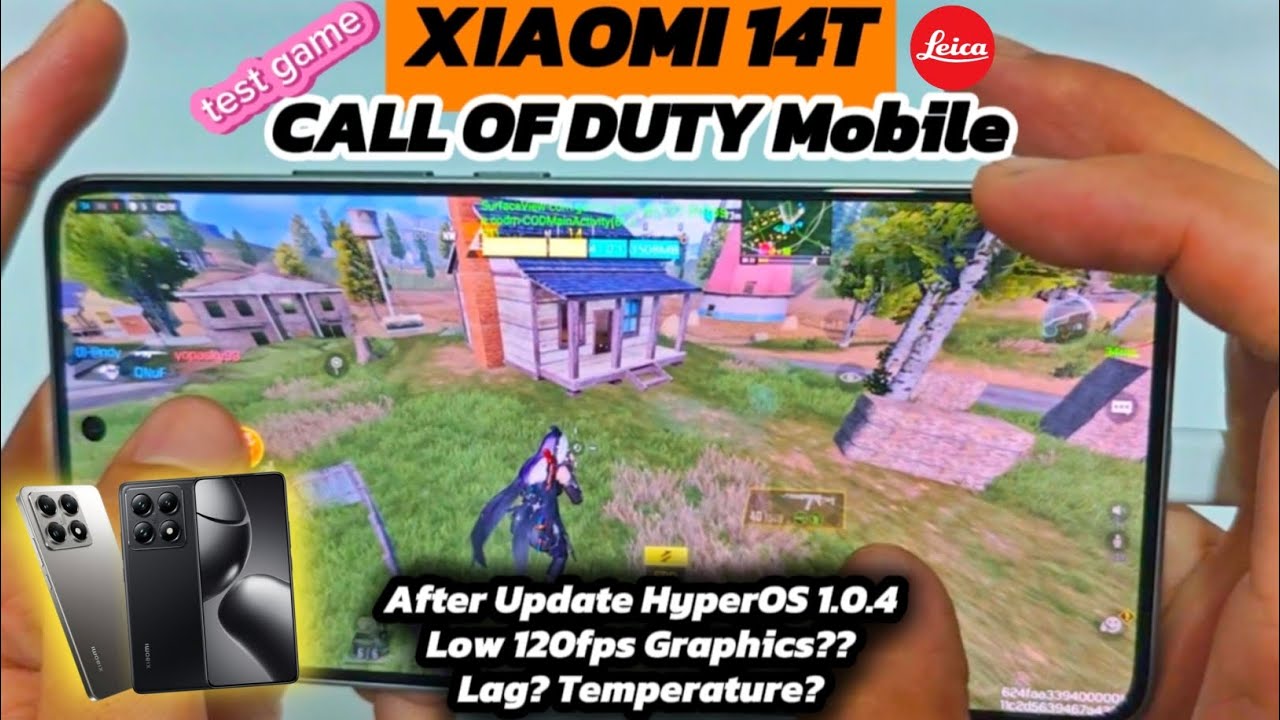 XIAOMI 14T Test Game COD Mobile Low Graphics 90fps After Update HyperOS ...