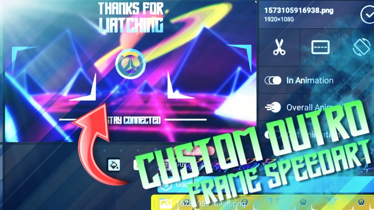 Basic outro frame tutorial for YouTube // Simple and easy - YouTube