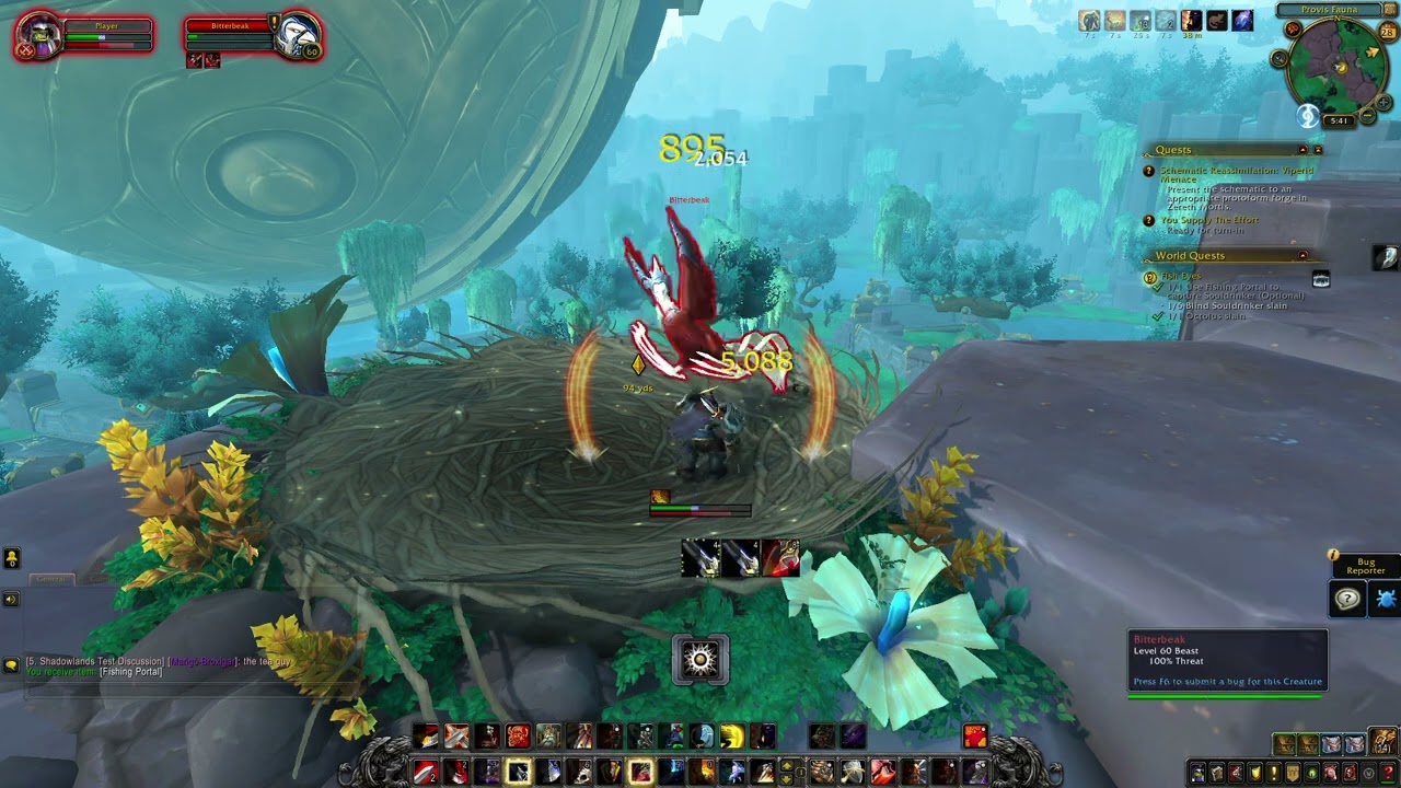 WoW - Firim in Exile (Part 2) - Location Zereth Mortis - YouTube