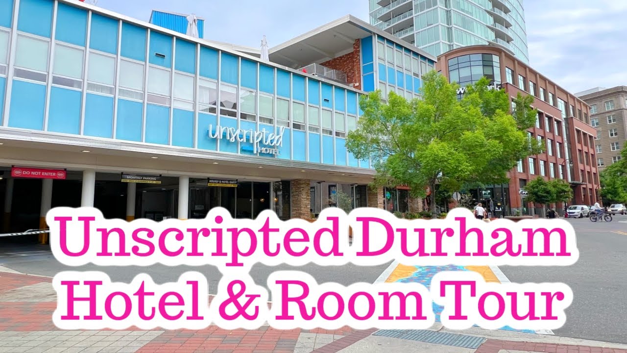 Unscripted Durham Room Tour and Hotel Review: Pool, Parking and Retro ...