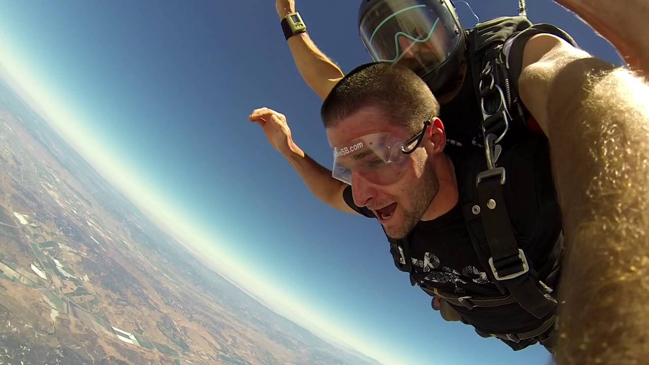 2016 santa Barbara 18k ft skydiving trip - YouTube