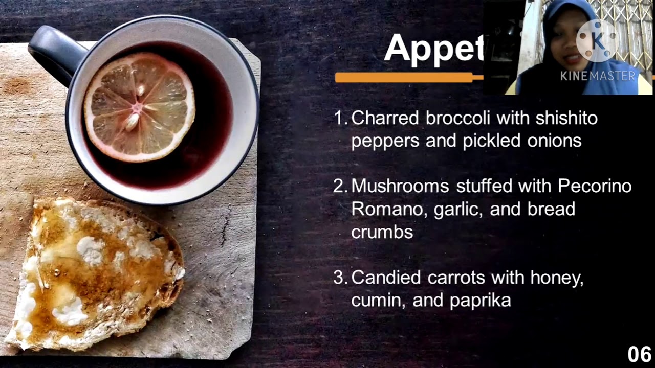 COURSE (Appetizer, Main Course, Dessert) - YouTube