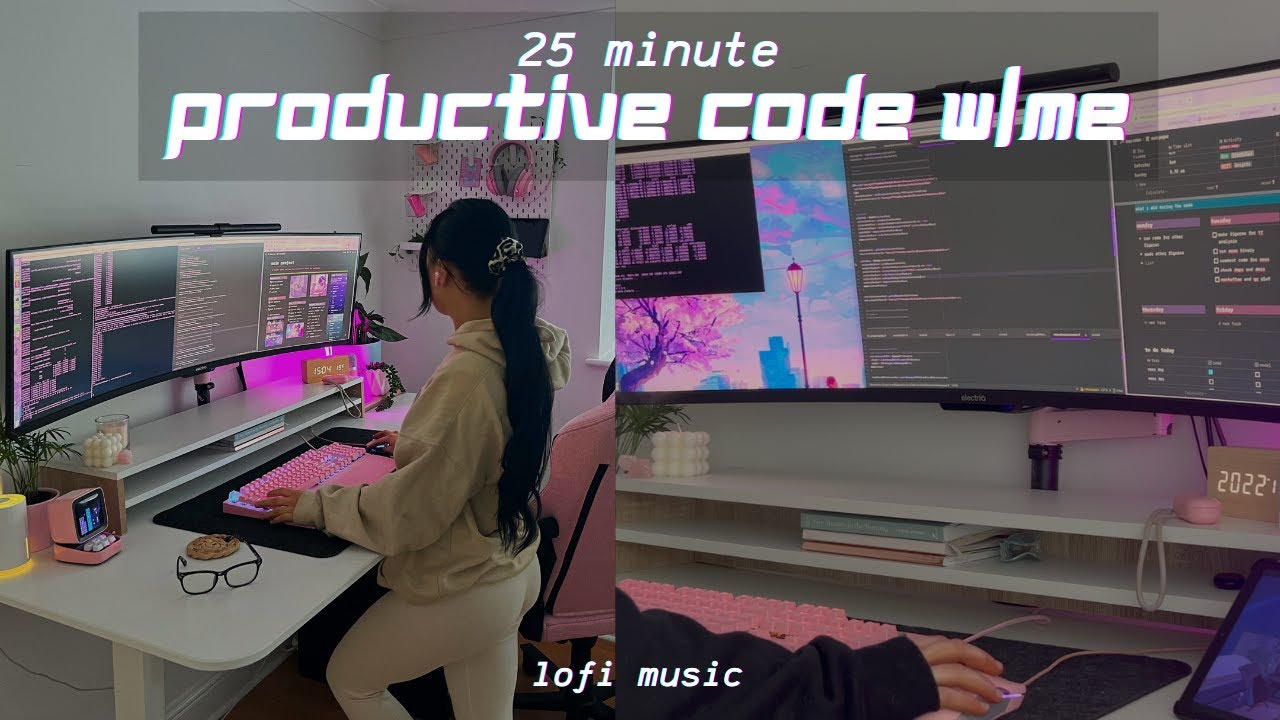 25 minute code with me | cosy, daytime coding! - YouTube