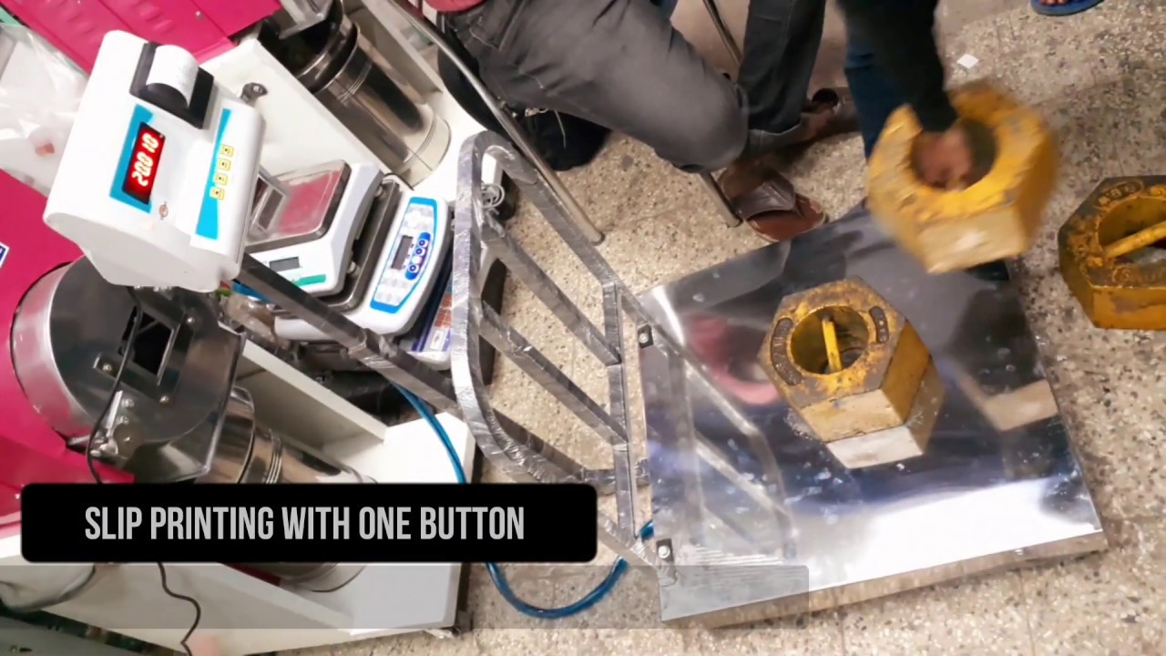 Weight Machine With Printer Label Printing Electronic Digital Weighing ...