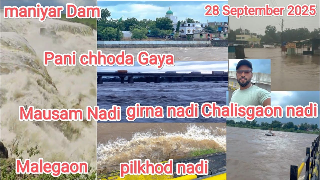Girna nadi Mausam Nadi Pani chhoda Gaya girna Dam maniyar Dam pin code ...