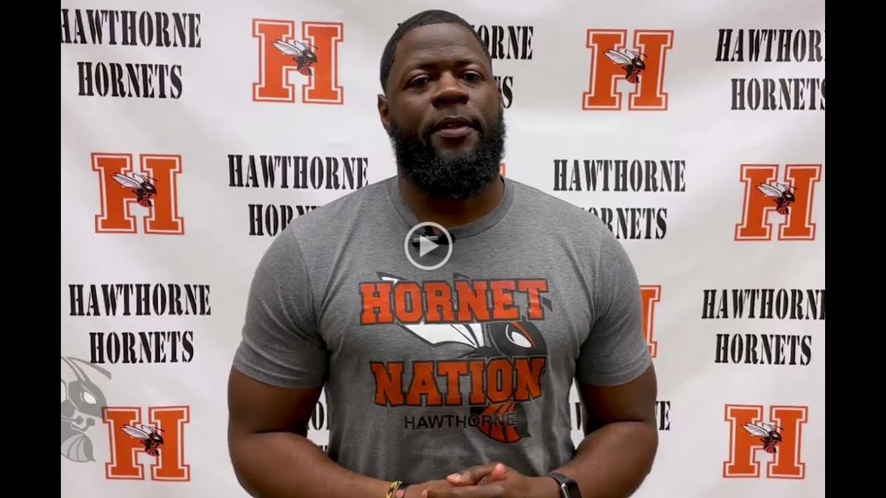 Hawthorne Hornets Update from Coach Cornelius Ingram - YouTube