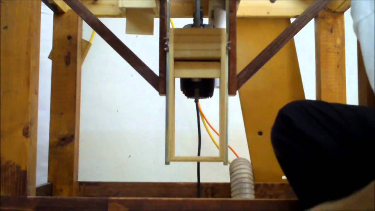 Shop Made Router Lift and Table - YouTube