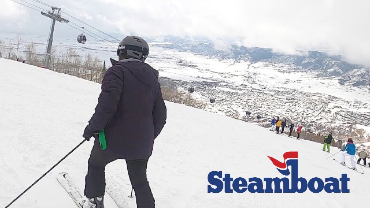 Skiing Beautiful Steamboat Springs Colorado - YouTube