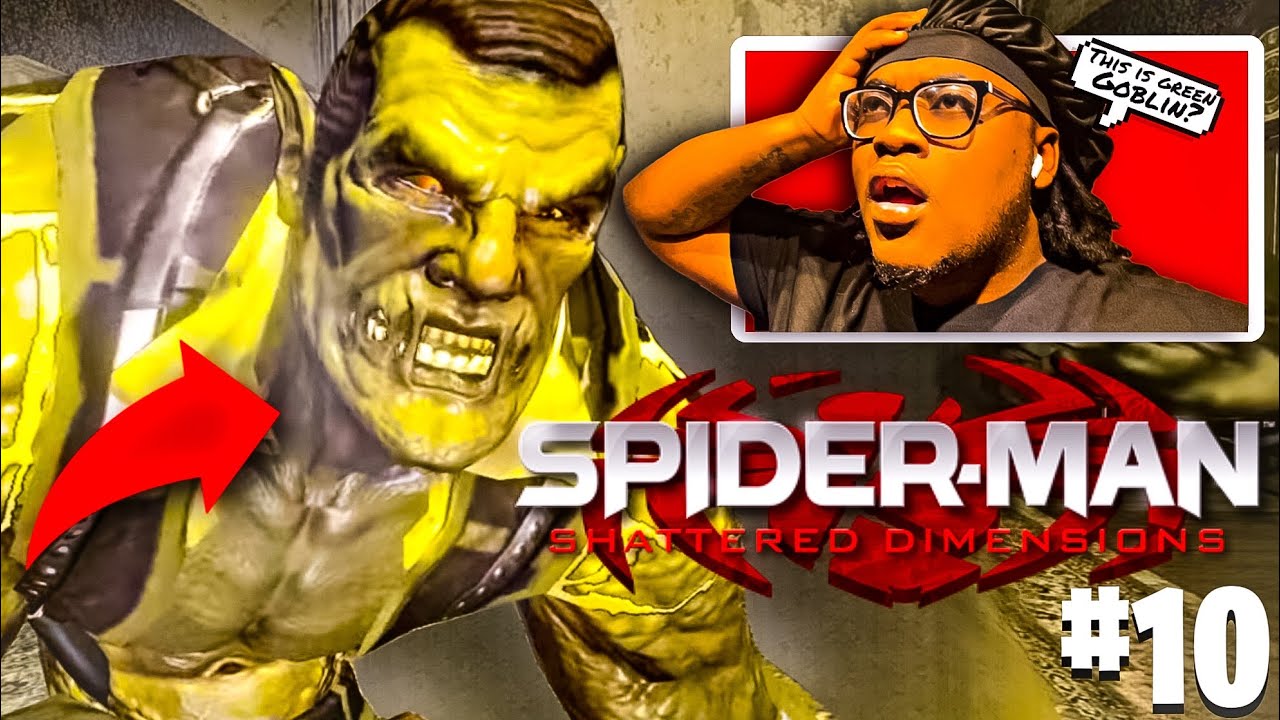 *NOIR* GREEN GOBLIN BOSS BATTLE IS ANNOYING…. [Spider-Man: Shattered ...