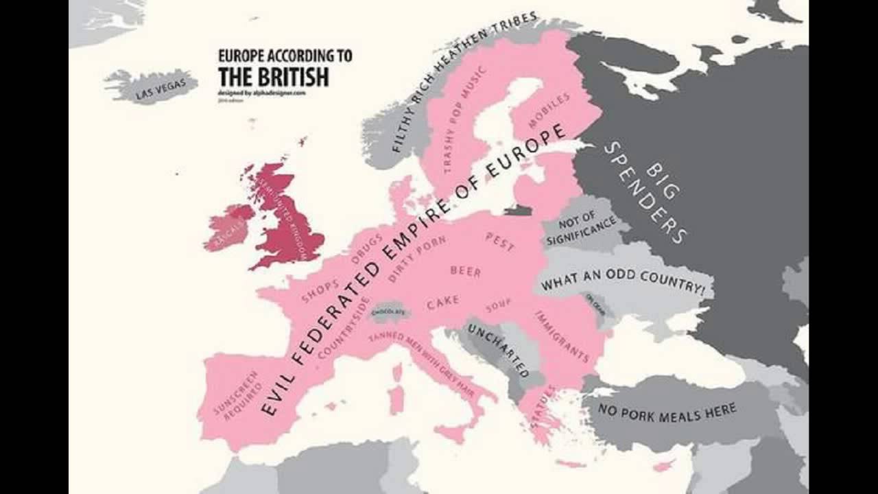 Anthem of the European Union + European Stereotypes - YouTube