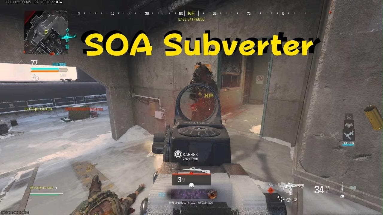 Sub Base gameplay using the SOA Subverter (No Commentary)Call of Duty ...