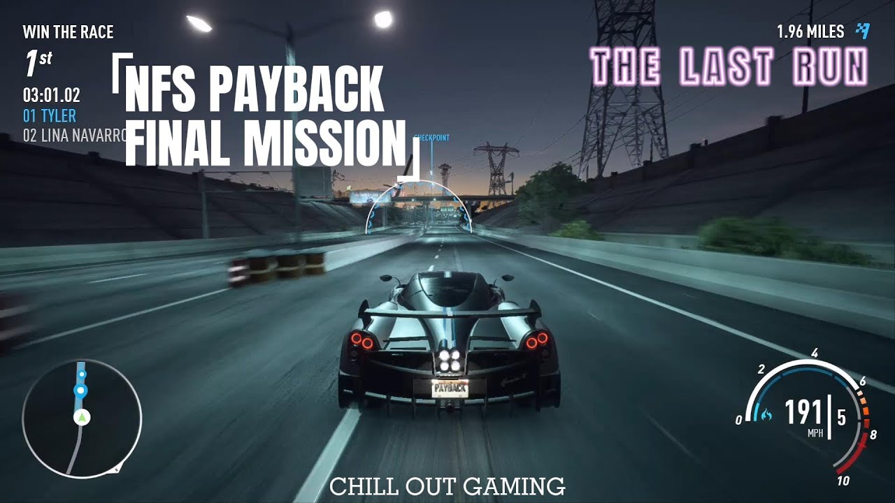 NFS Payback - The Final Mission | Need For Speed - XBOX Gameplay - YouTube