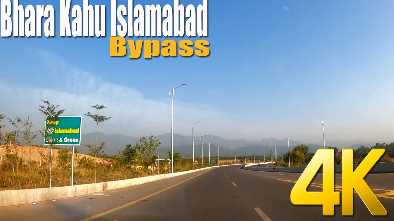 Drive on Bhara Kahu Islamabad Bypass | 4K | Islamabad street view | 29 ...