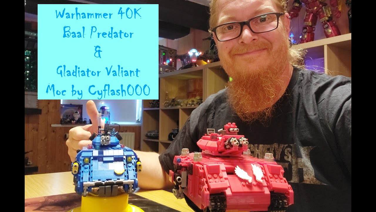 Baal Predator & Gladiator Valiant - Warhammer 40K - MOC by Cyflash000 ...