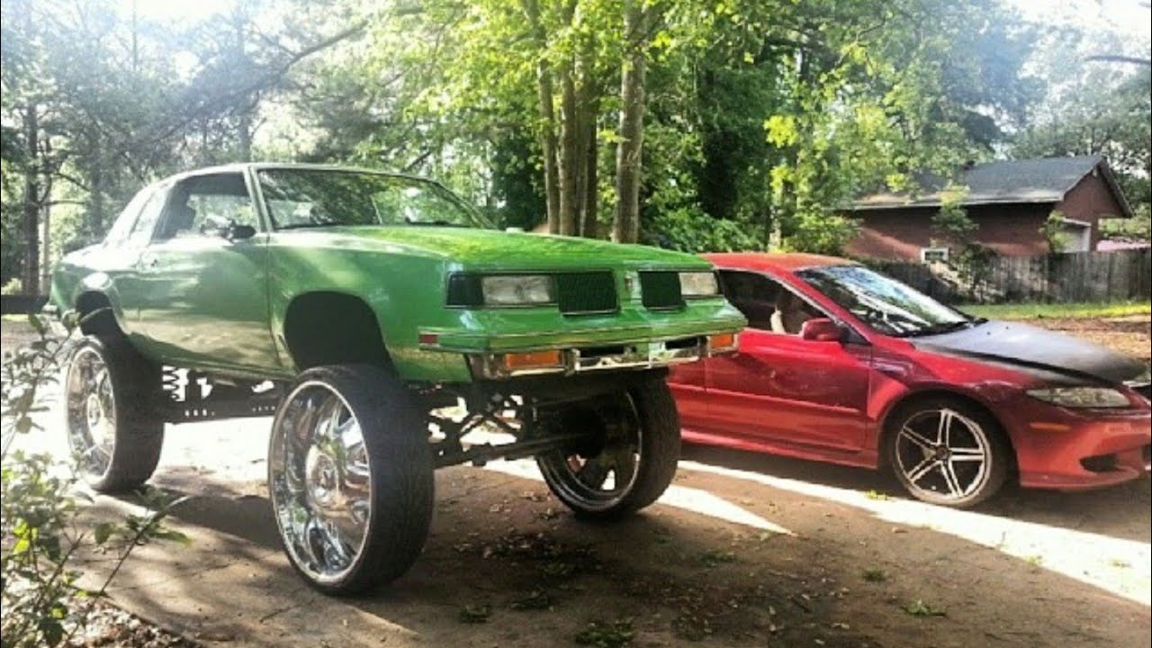 85 Cutlass gorilla lifted fully custom - YouTube