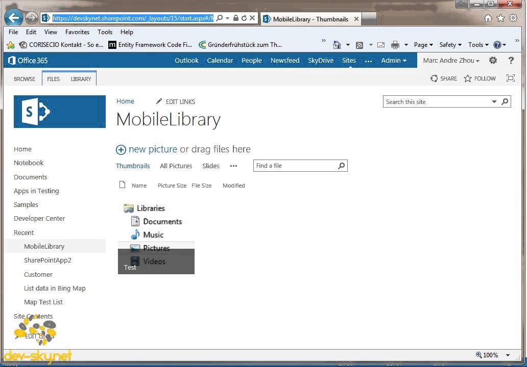 Einfache SharePoint Windows Phone App - YouTube