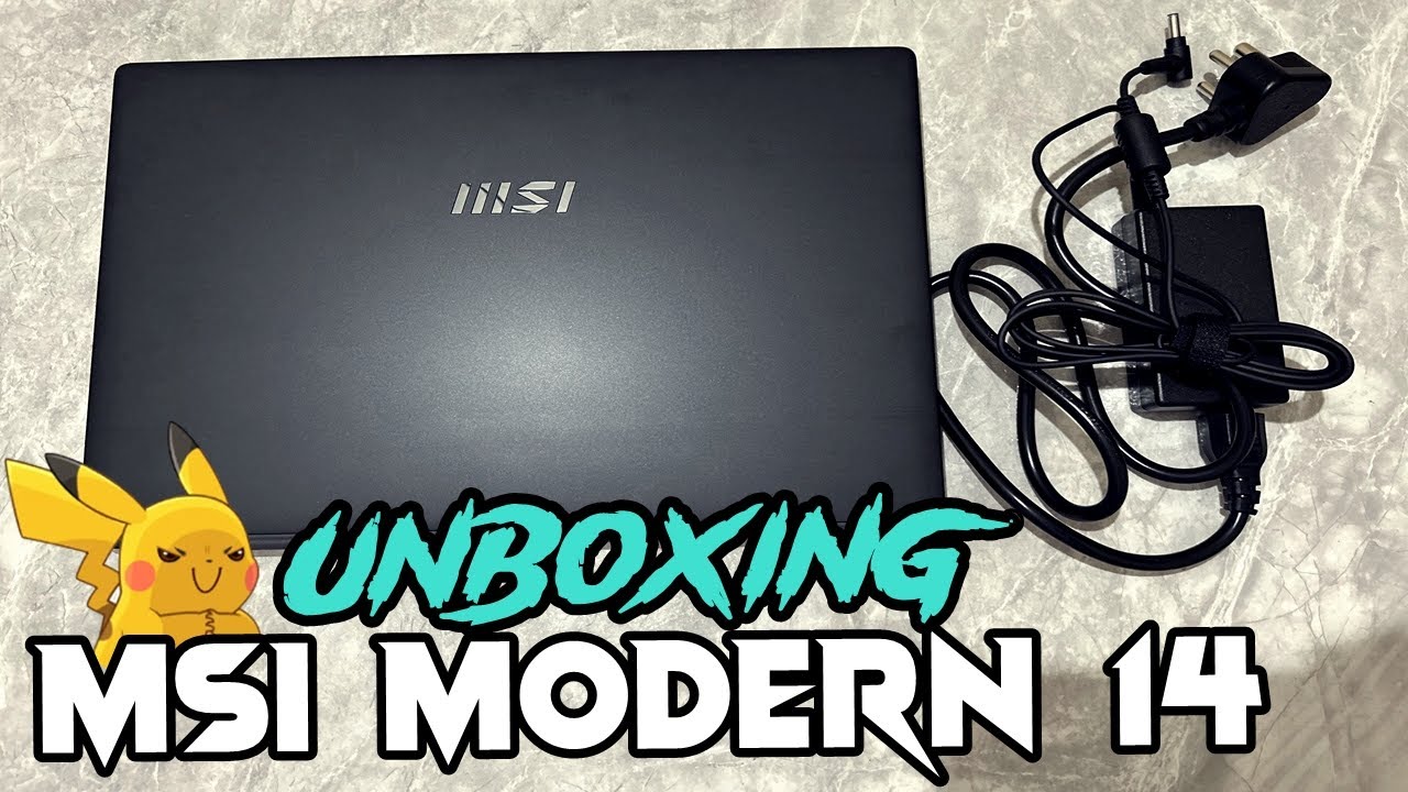 Unboxing MSI Modern 14 Series Laptop // Best multipurpose laptop under ...