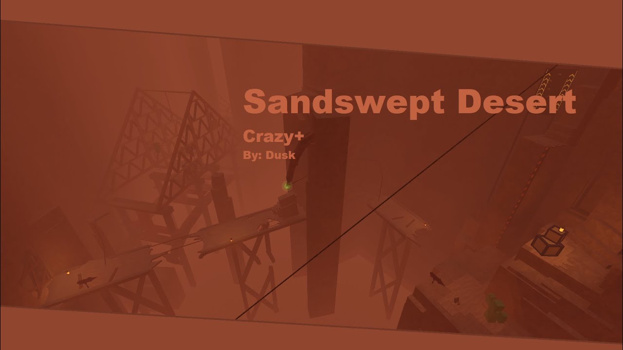 OC: SandSwept Desert (Crazy+) Obby Showcase - YouTube