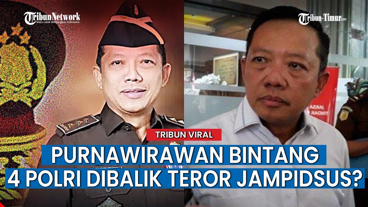 Purnawirawan Jenderal Bintang 4 Polri Dituding Jadi Dalang Penguntitan ...