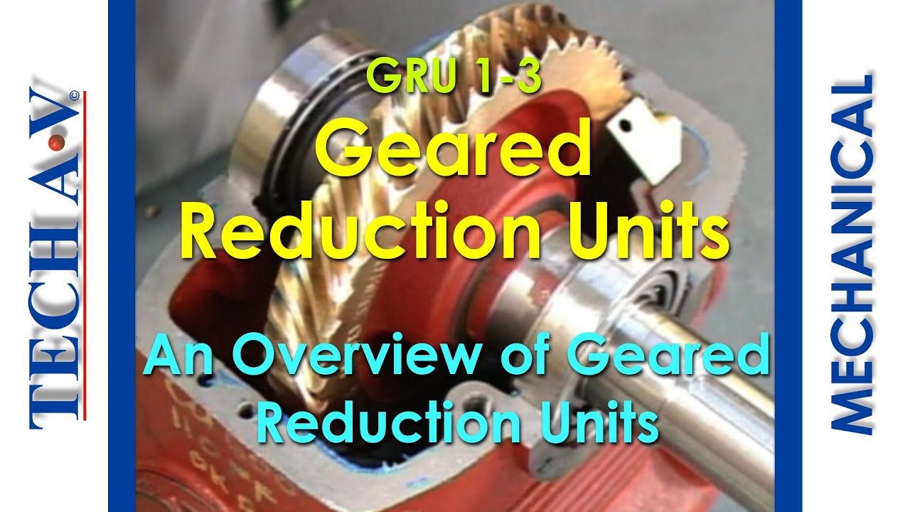 GRU 1-3 - GEARED REDUCTION UNITS - YouTube