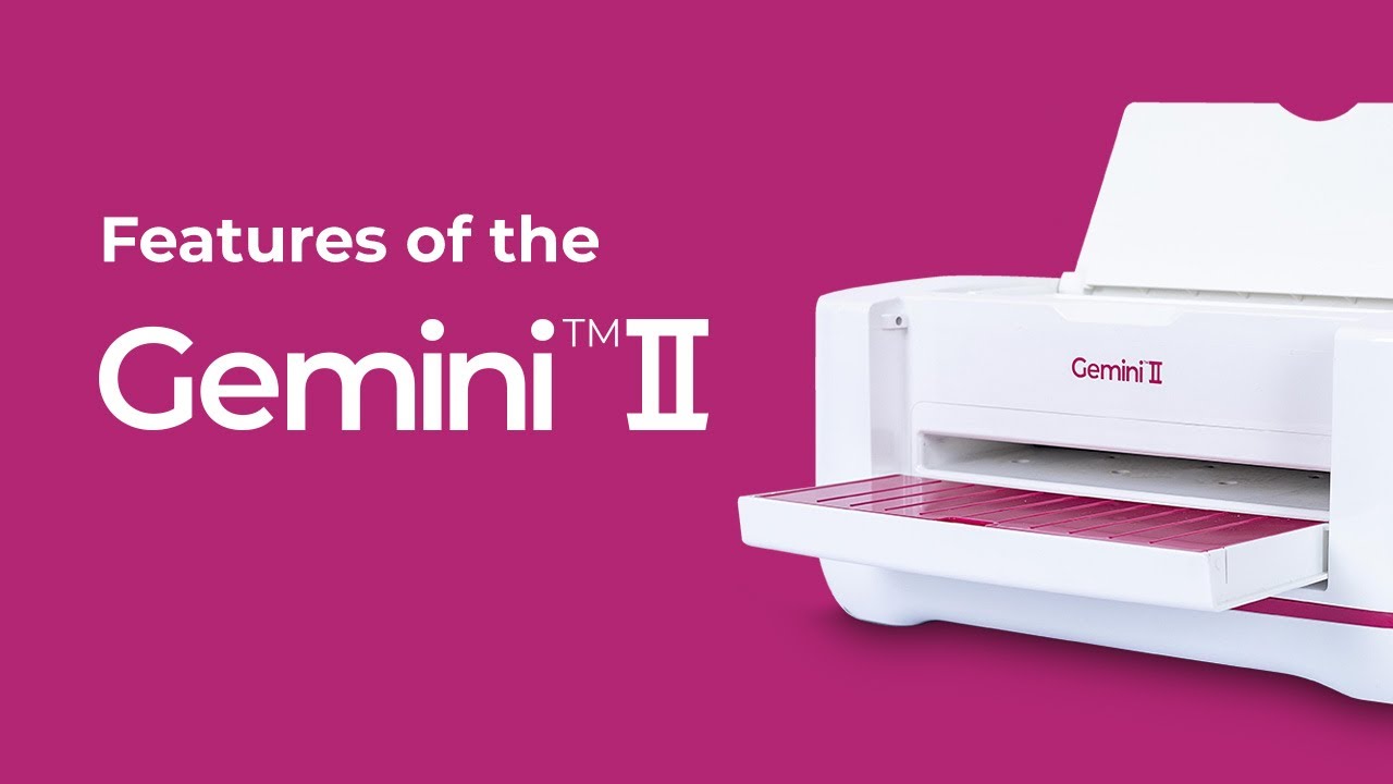Features of the Gemini II Die Cutting & Embossing Machine - YouTube