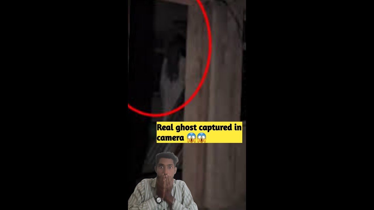 Real ghost capture on camera 😱😱 - YouTube