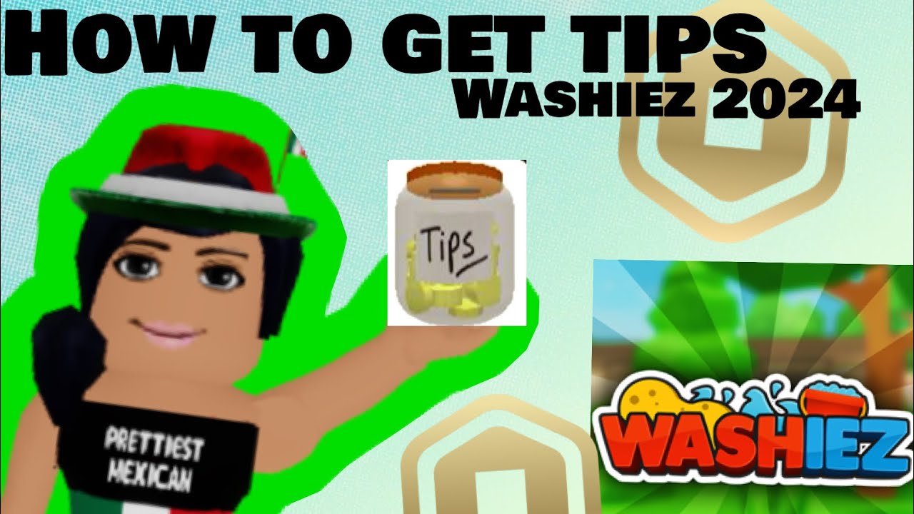 How to get tips! Washiez 2024 Roblox - YouTube
