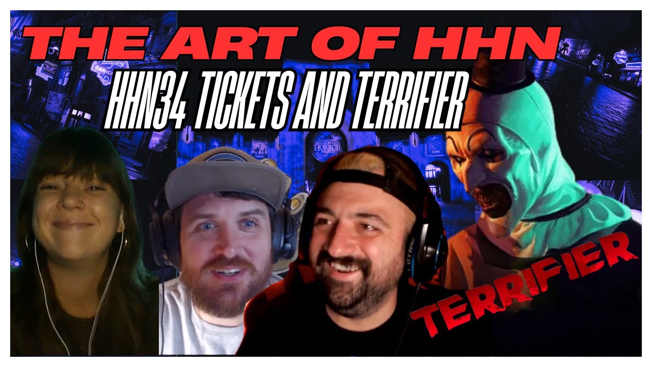 The Art of HHN - HHN34 Tickets and Terrifier - YouTube